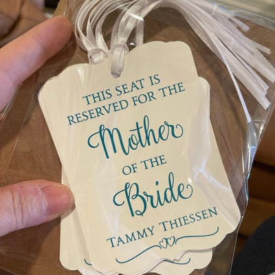 Personalized Reserved Seat Tagsreserved Chair Tagsreserved - Etsy