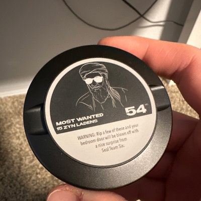 Edition 017: AMERICA Metal Snus Can, Metal Container for Zyn, ON, Velo ...