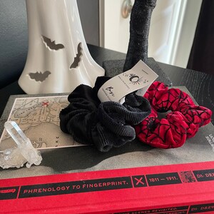 Red and Black Plaid Scrunchie Oversized & Basic Scrunchies - Etsy