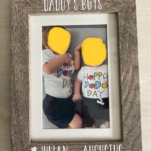 Personalized Name Picture Frame Personalized Frame Kid Name | Etsy