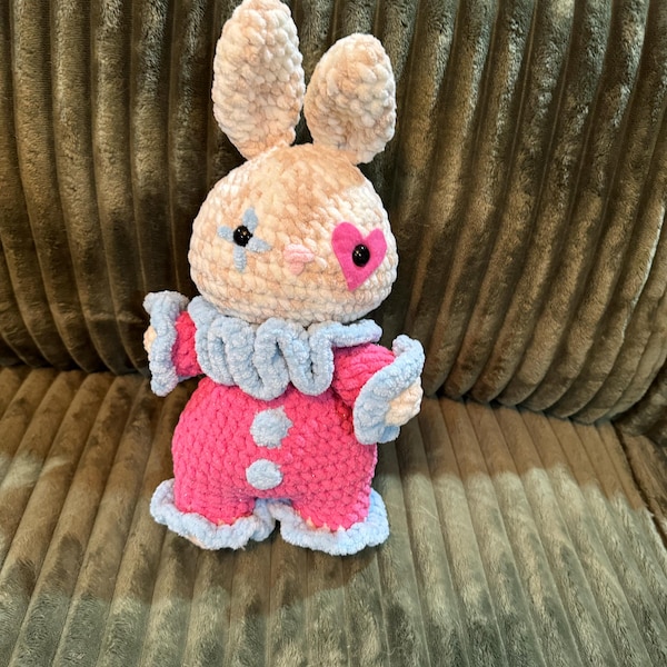 Crochet Jester Cat Plushie. Crochet Clown Kitty Cat Plush Toy. Adorable ...