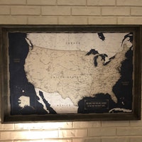 Large USA Push Pin Map | Personalized Travel Map of the US | Executive ...