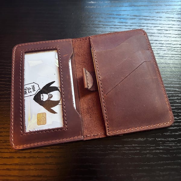 Leather Charger Case, Personalized Cable Organizer, Leather Charger ...