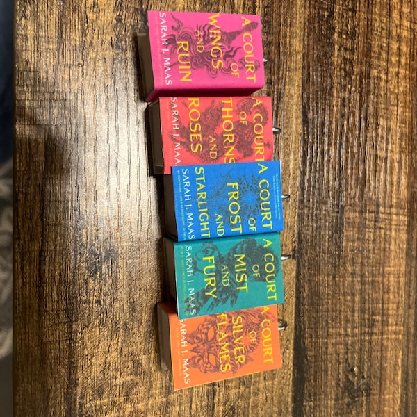 DIY Mini Book Wooden Blocks, Set of 10 - Etsy