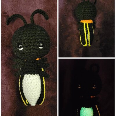 PATTERN: Flicker the Firefly Crochet Firefly Pattern Amigurumi ...