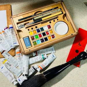 Maltese Color A5 Portable Watercolor Palette - Etsy