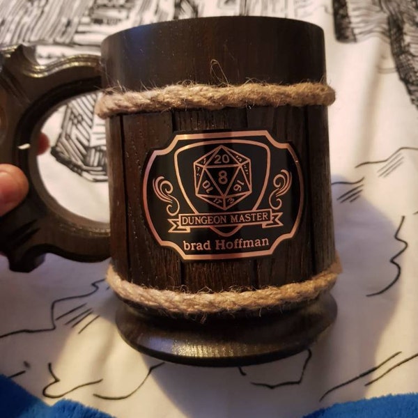 Dungeon Master Personalized Mug Custom Beer Steins D&D Mug Gamer ...
