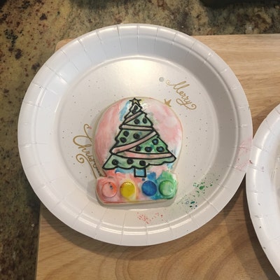 Paint Your Own Christmas Cookies PYO - Etsy