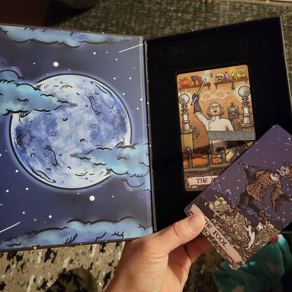 Terror Tarot Card Sticker Pack Shadow Edition 23 Halloween Stickers ...