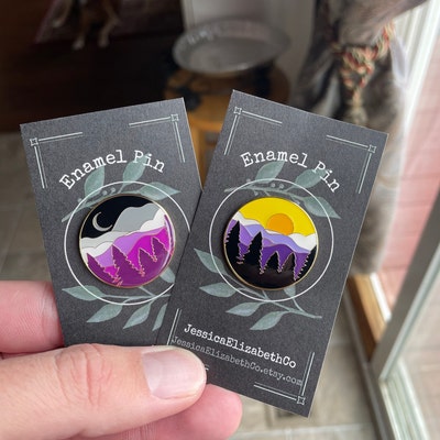 Subtle Bisexual Flag Enamel Pin Enamel Cute Pin Set Pins Laple Pin Hard Enamel Pin Gift for Her ...