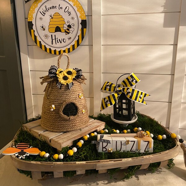 Indoor Tabletop Beehive Decoration - Etsy