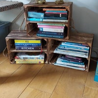Very Strong Small Wooden Crates for Storage, Sets of 2-20 Boxes, Gift ...