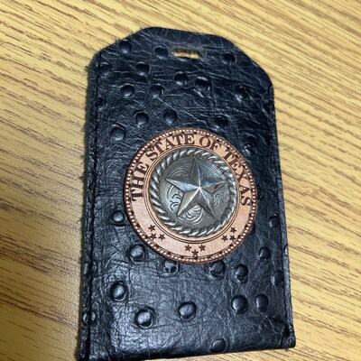State of Texas ID Holder, ID Holder, Badge Holder - Etsy