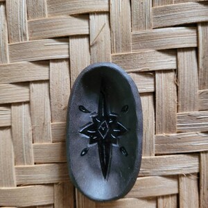 Snake Spirit Tray Black Sgraffito/shiny Glaze White Clay | Etsy