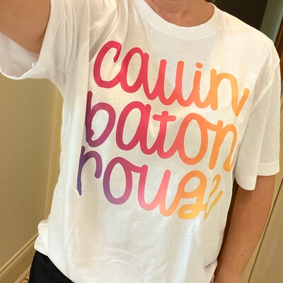 Colorful Louisiana T-shirt Callin Baton Rouge Tee Garth - Etsy
