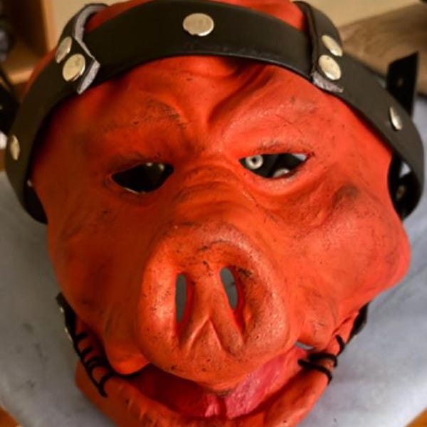 Slipknot Style Paul Black Iowa Disasterpieces Mask 1999 Halloween Prop ...