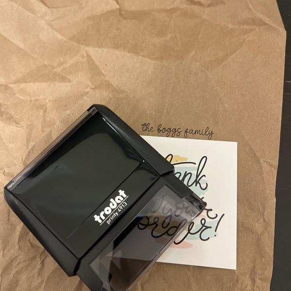 Bank Deposit Stamp Custom Bank Endorsement Custom Business Check Stamp ...