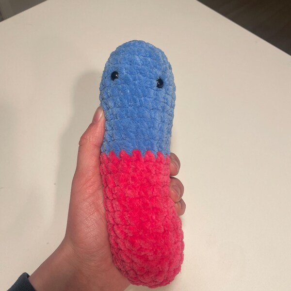 Mini Leggy Froggy - Plush Crochet Frog - Dusk Blue Frog Plush - Etsy