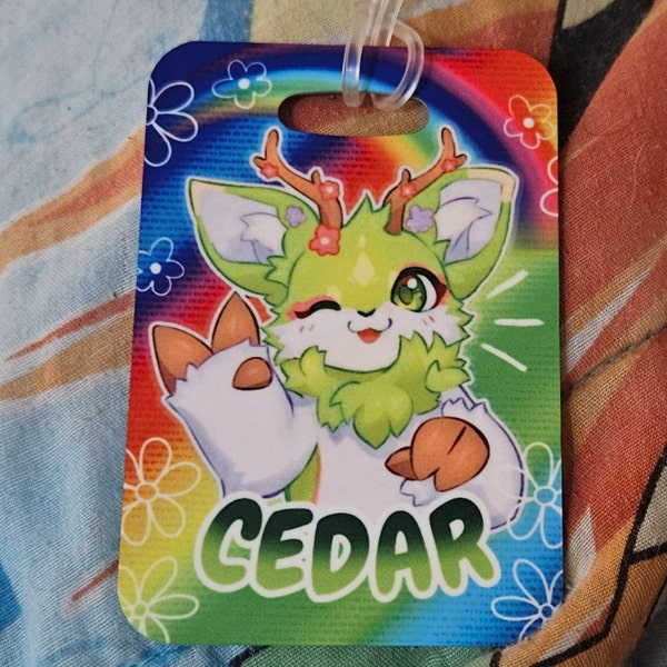 Custom Fursona Badge Tags | Custom Fursuit Badge Commission ...