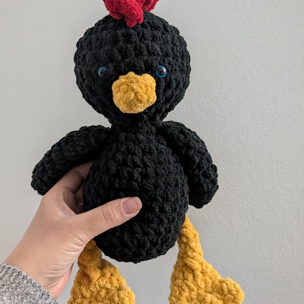 Pattern Bundle: Cooper the Chicken Crochet Stuffie + Snuggler Bundle ...