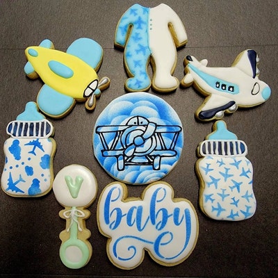 Baby Lettered Plaque Cookie Cutter Cookie Cutters by Nori CN0238 - Etsy