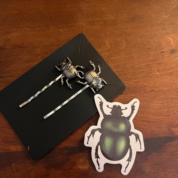 Insect Hair Pins, Insect Jewelry, Cockroach Hair Pins, Fly Hair Pins ...