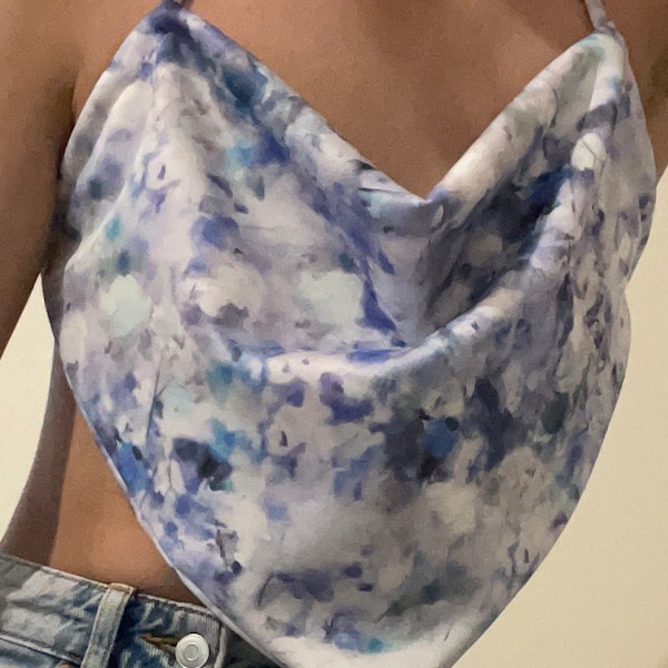 Asymmetrical Drawstring Top PDF Pattern XS to XL - Etsy