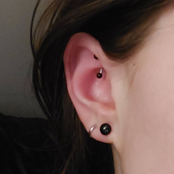 Light Skin Tone Silicone Double Flare Tunnel | Silicone Ear Gauges for ...