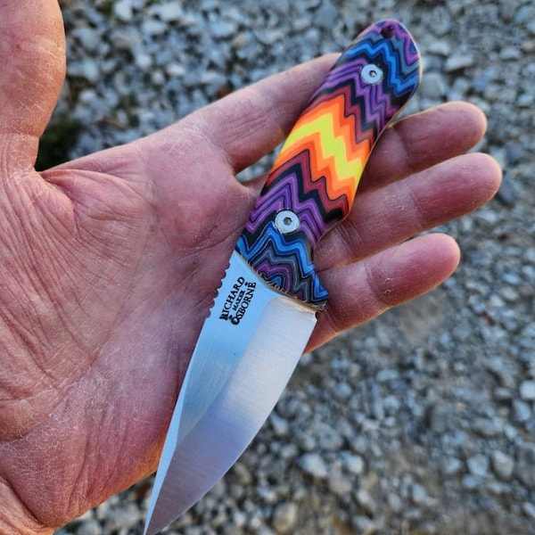 Disco80s Knife Handle Micarta Block Scales Stabilize Wood Burl - Etsy