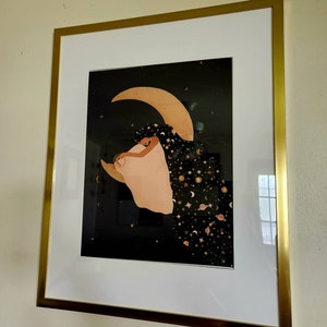 Stay Rooted Goddess Grounded Art Digital Art Spiritual Portrait Cosmic ...