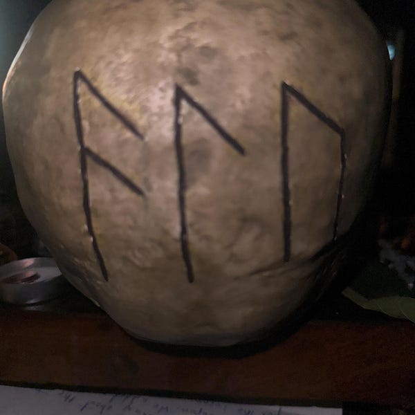 Runic Ritual Journey Mala - Custom - Seidr/volva/vitki/wyrd - Etsy