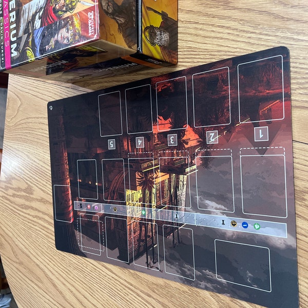 Resident Evil Board Game Mansion Map Custom Mat - Etsy
