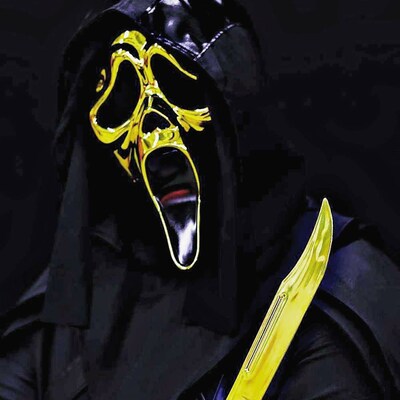 Green Mirror Scream Ghostface Mask - Etsy