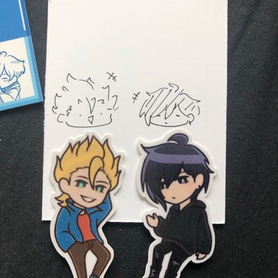 Stardew Valley Bachelors Acrylic Keychains Sebastian Sam Alex Shane ...