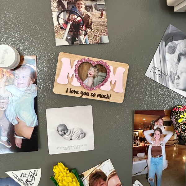 MOM Magnet, Mothers Day Gift. Mother’s Day Fridge Magnet, Mom Fridge ...