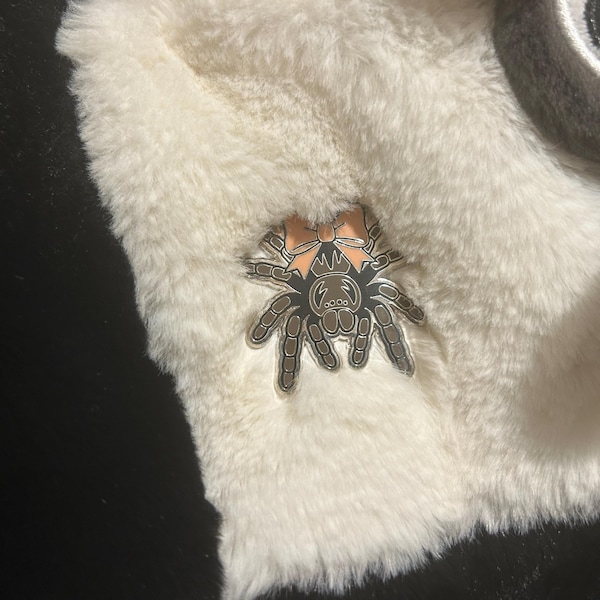 Cute Tarantula Enamel Pin | Creepy Cute Spider Brooch | Gothic Gift for ...