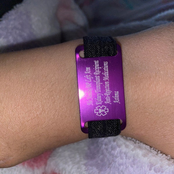 Running Sport Bracelets, Medical Id Bracelet Tag, Medical Alert, Kids ...