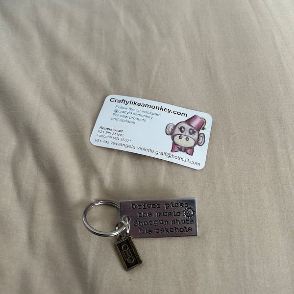 Supernatural Inspired Keychain - Etsy