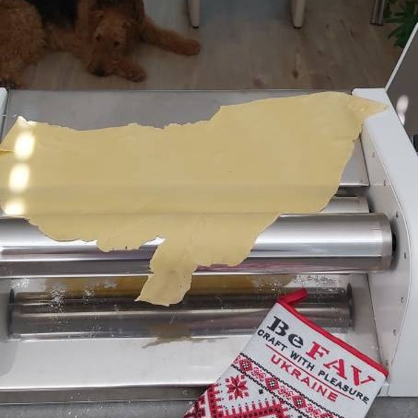 Befav Electric Dough Sheeter Machine for Home Use, Automatic Dough ...