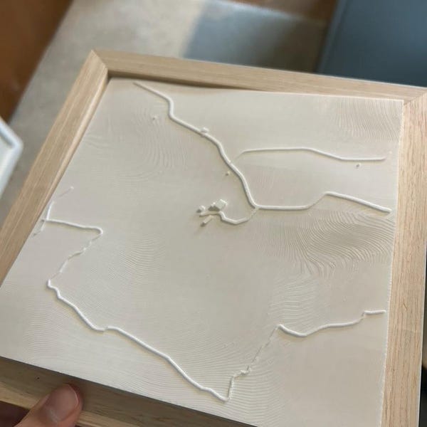 3D City Frames - Etsy