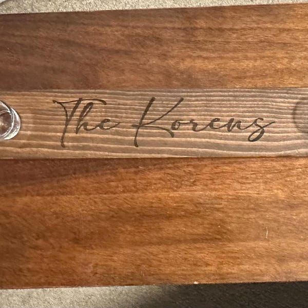 Personalized Shotski Board for Bridal Shower Gift, Wedding Gift ...