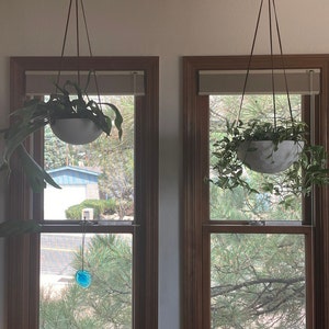 Large Hanging Bullet Planter Ceramic Porcelain Hanging - Etsy