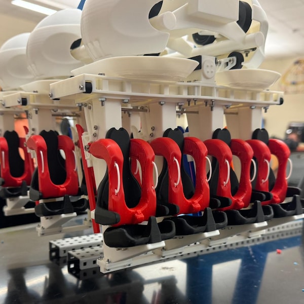 Digital CAD Files for 3D Printable Roller Coaster Train - Inverted ...