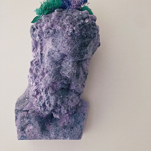 Hercules Wall Planter Pot | Farnese Hercules Wall Face Planter Pot ...