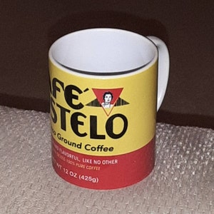 15 Oz. Vintage Cafe Bustelo Ceramic Coffee Mug / Tea Mug / Classic ...
