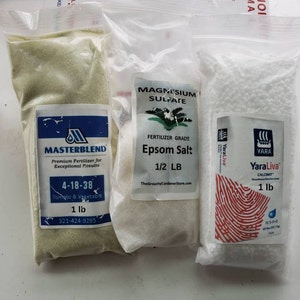 Masterblend 4-18-38 Tomato & Vegetable Fertilizer COMBO KIT 2.5 Lb - Etsy