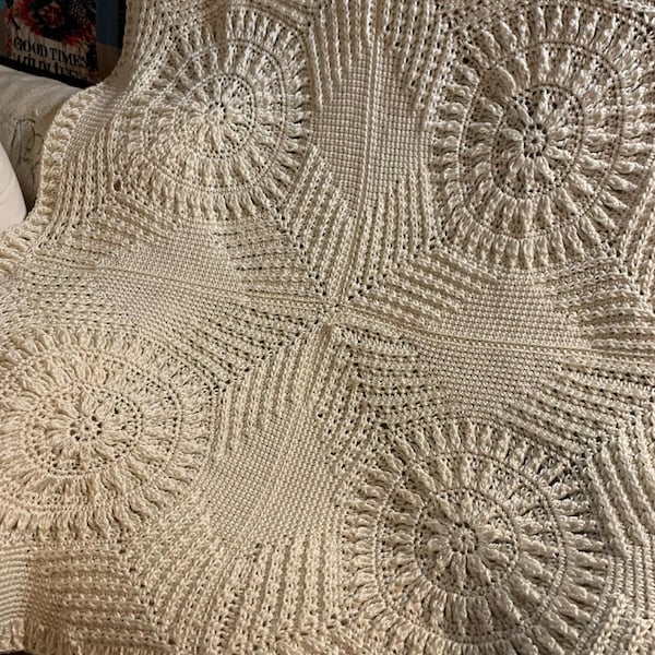 CROCHET PATTERN Bliss Afghan - Make to Any Size - PDF Download - Etsy