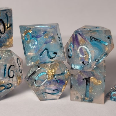 Channel Divinity 7 Piece D&D Dice Set - Etsy