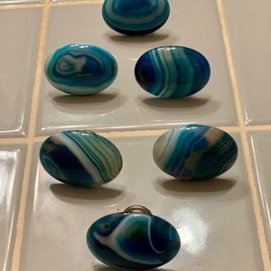 Knobs Stone Knobs Cabinet Knobs White Glass Sand Dollar - Etsy