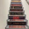 Book Title Stair Decals, Book Spine Stair Decals, Stair Riser Decals ...